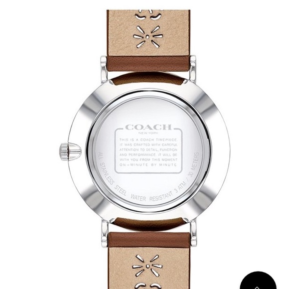 Coach | Accessories | New Coach Woman Brown Leather Strap Watch | Poshmark
